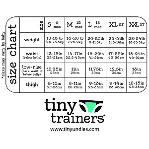 Tiny Trainers - Small Cotton Training Pants, 3-Pack Aqua Blue