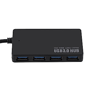 5 Port USB Charger, Portable USB Charging Hub, Smart Charging Multi-Port Quick for Systems Vista