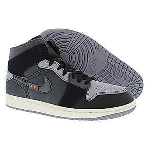 Jordan Mens Air 1 Mid SE Craft DM9652 001 Inside Out - Black - Size 9.5