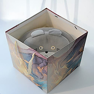 RUIFYRAY Extra Large Gift Bag, 11.8" Square Reusable Big Bag with Handle, for Wedding, Birthday, Presents, Father's Day, Thanksgiving, Christmas, New Year's, Holiday Gifts