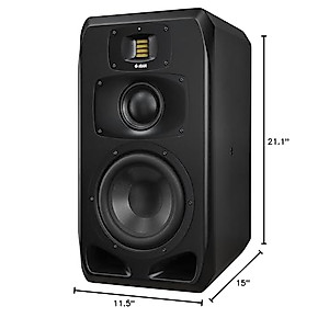 Adam Audio S3V 9" 3-Way Powered Midfield Studio Monitor
