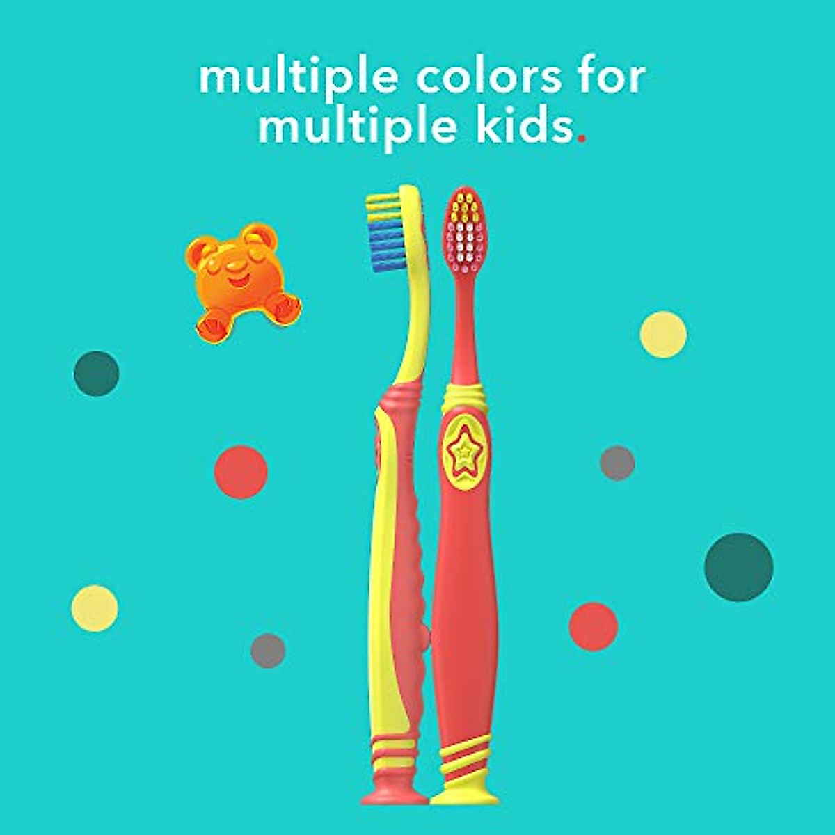 Colgate hum Kids Smart Manual Toothbrush, Yellow