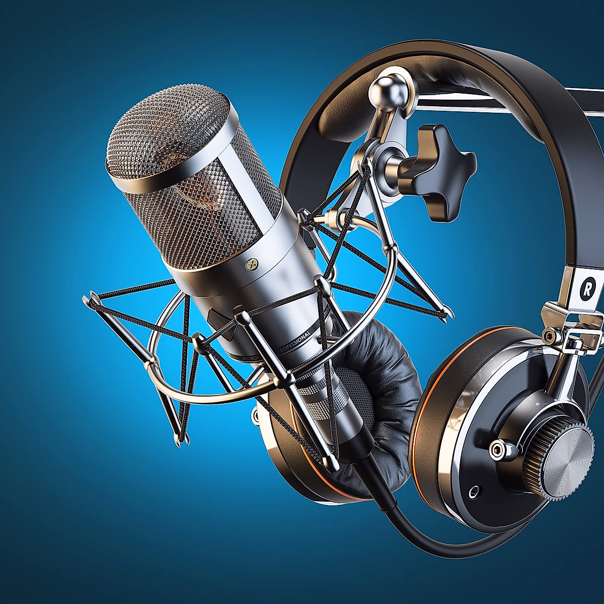 8 Pieces Black Universal Elastic Bands Replacement Microphone Shock Mount Rubber Ring Shock Mount Holder Clamp Clip for Microphone Shock Mount Mic Holder Clip