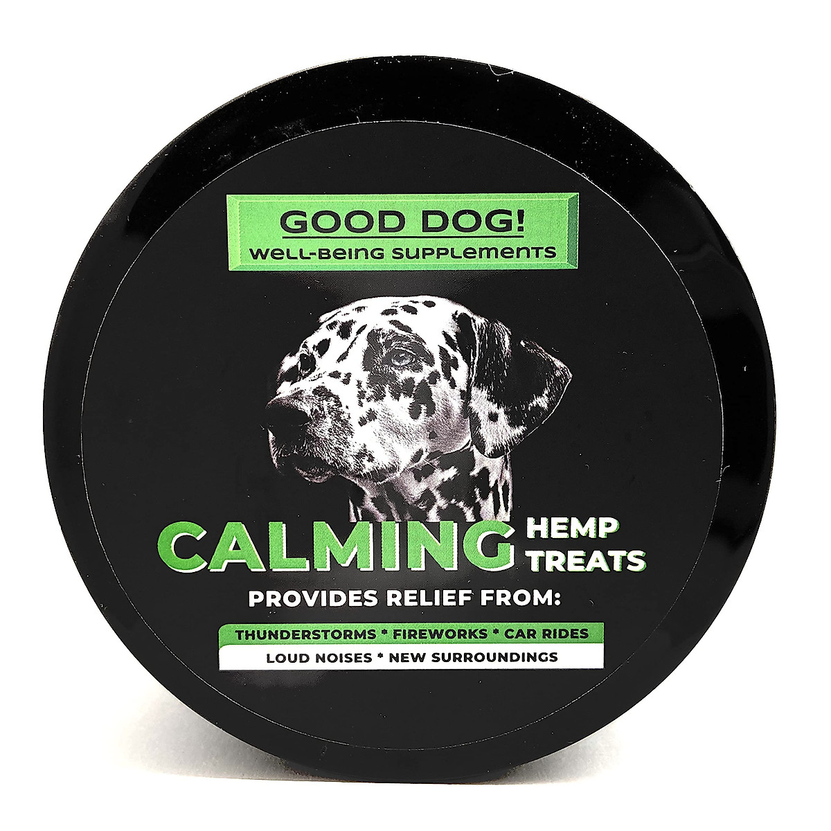 Good Dog! Hemp Chews for Dogs - Max Strength Organic Hemp for Max Calming and Anxiety Relief in Any Stressful Situation - 120 Soft Hemp Relaxant Chews for Dogs