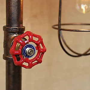 Mozeat Lens 2 Pack Outside Faucet Handles Replacement Faucet Round Wheel Handle Square Stem Hole Hose Bib Handle Cast Iron Water Spigot Handle 9/32inch x 9/32inch (7mm x 7mm)