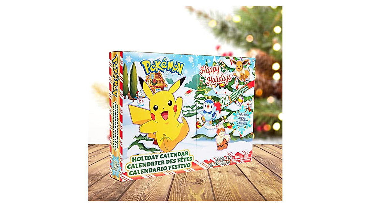 Exciting Pokémon Holiday Advent Calendar - 24 Piece Set