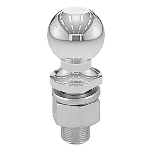 CURT 40006 Chrome Trailer Hitch Ball, 10,000 lbs, 2-5/16-Inch Diameter, 1-1/4 x 2-5/8-Inch Shank