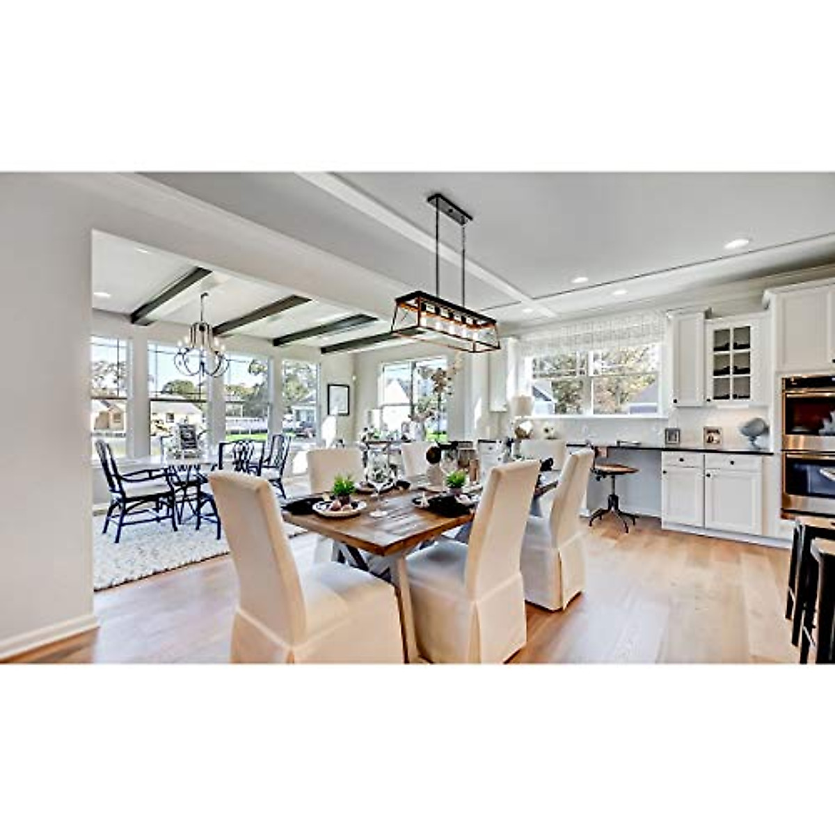 Briarwood Collection 5-Light Coastal Chandelier Light Antique Bronze