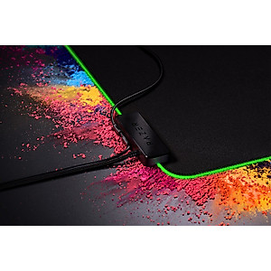 Razer Goliathus Chroma Soft Gaming Mouse Mat with Micro-Textured Cloth Surface, Optimized for All Sensitivity Settings and Sensors, RGB Chroma Enabled