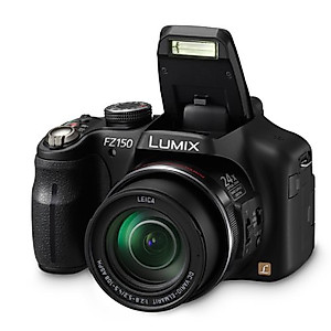 Panasonic DMC-FZ150K 12.1 MP Digital Camera with CMOS Sensor and 24x Optical Zoom (Black) (Discontinued by Manufacturer)