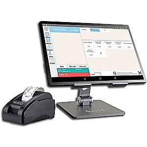 MRBOSS Mobile Tablet POS Cash Register 2" Receipt Printer Software app for Small Business Restaurant Retail Grocery Convenience Mobile Food Truck Dining Bubble Tea Coffee Shop Beverage Bakery