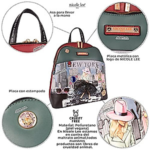 Nicole Lee Success in New York Embellished Medium Backpack - Success in New York