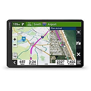 Garmin RV 1095, Extra-Large, Easy-to-Read 10” GPS RV Navigator, Custom RV Routing, High-Resolution Birdseye Satellite Imagery, Directory of RV Parks and Services, Landscape or Portrait View Display