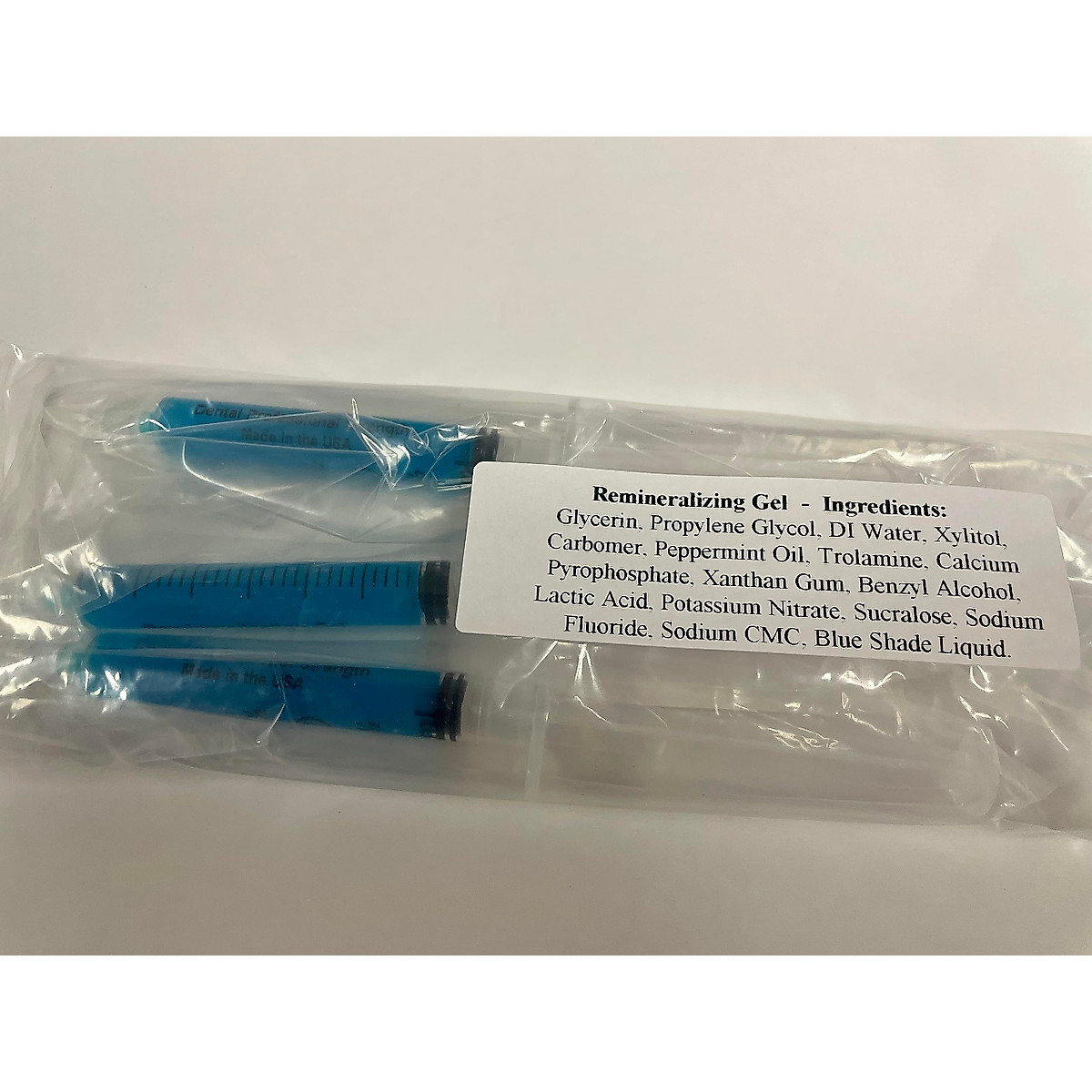 Remineralization Gel Reduces Teeth Sensitivity and Remineralizing After Teeth Whitening Treatment (3, 3ml)