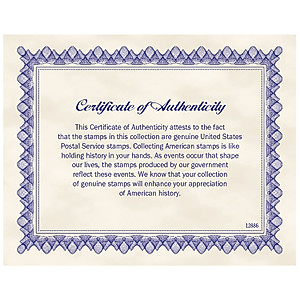 American Coin Treasures 40 U.S. Postage Stamps from The 1910's, 1920's, 1930's and 1940's, Mint State Condition, Various Denominations and Postal Rates, Perforated Edges