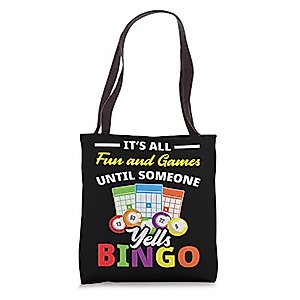 Bingo Player Bingo Lover Bingo Tote Bag