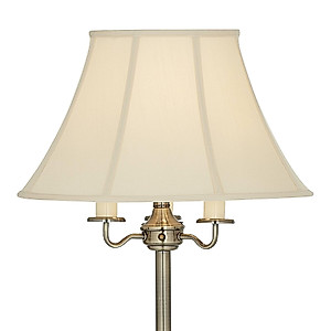 Regency Hill Montebello Traditional 59" Tall Standing Floor Lamps Set of 2 Lights Candelabra 4-Light Gold Metal Antique Brass Finish Living Room Bedroom House Reading Office Home Decor Entryway