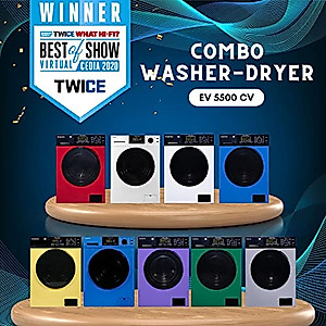 Equator Ver3 1.9 cf Combo Washer Vented/Ventless Dry-Color Coded Display (Periwinkle/Black)