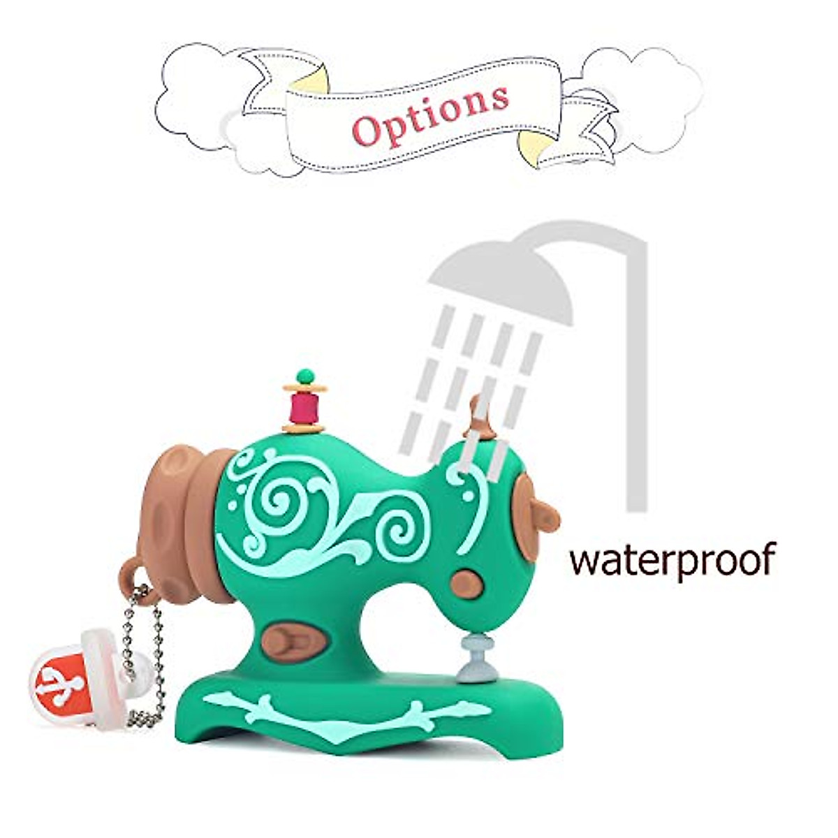 Embroidery Sewing Machine Design USB Flash Drive 16GB Gift Pen Drive Data Storage Picture Stick Pendrive Memory Stick