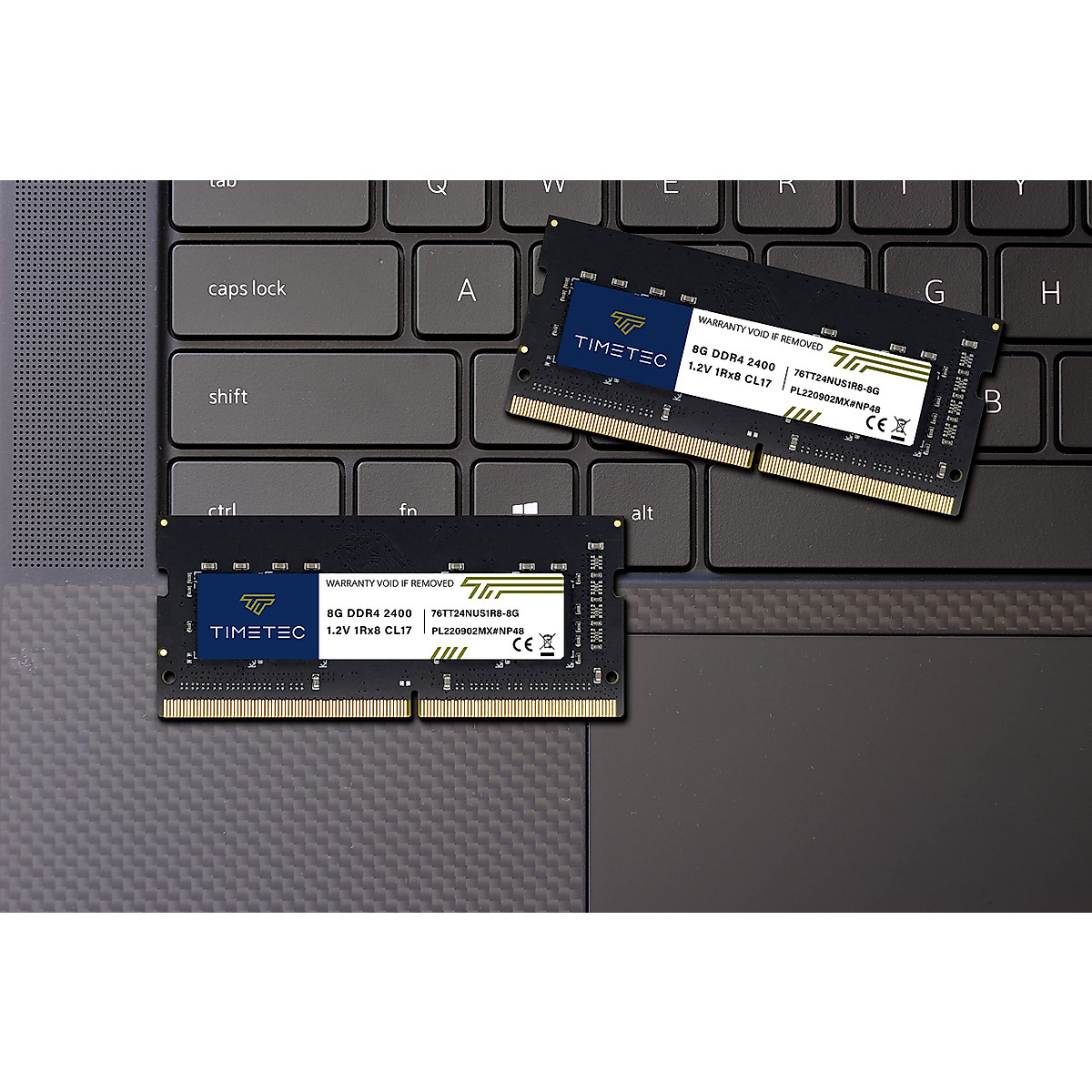 Timetec 8GB DDR4 2400MHz (DDR4-2400) PC4-19200 (PC4-2400T) Non-ECC Unbuffered 1.2V CL17 1Rx8 Single Rank 260 Pin SODIMM Laptop Notebook PC Computer Memory RAM Module Upgrade (8GB)