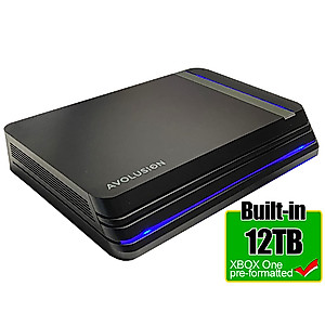 Avolusion HDDGear Pro X 12TB USB 3.0 External Gaming Hard Drive (Pre-formatted for Xbox One X, S, Original)
