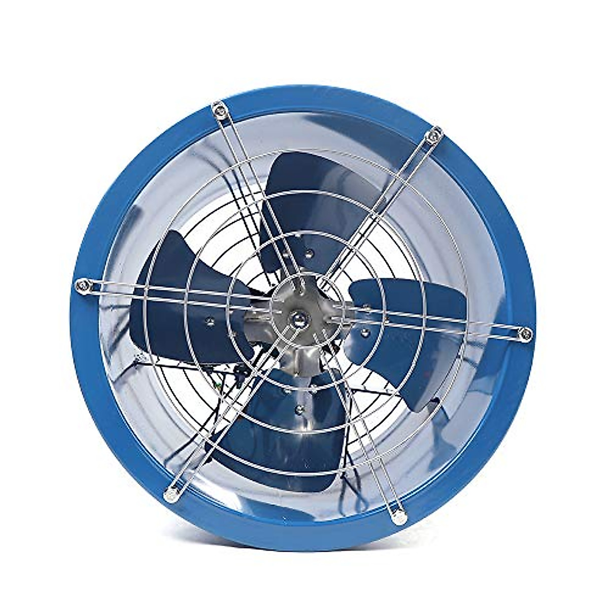 DNYSYSJ Industrial Direct Drive Barrel Fan 10'' 1420r/min High Velocity Barrel Fan Heavy Duty Rolled Steel Housing Water Proof Switch