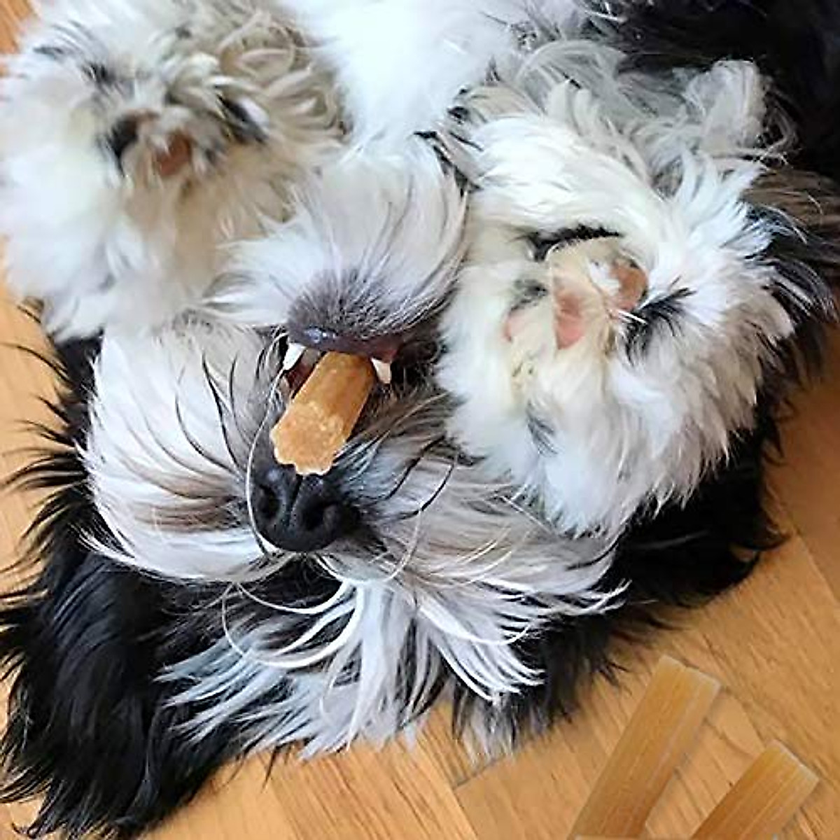 yaky CHURRO Himalaya Cheese Treats | Lactose Free | Gluten Free | Grain Free | USA MADE | for All Breeds | 4 CHURROs per Pouch | Original Cheese Flavor