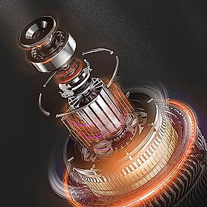 Coldwind Rechargeable Small Lawn Mower, Household Handheld Electric Lithium Battery Portable Outdoor Mower,Battery * 1