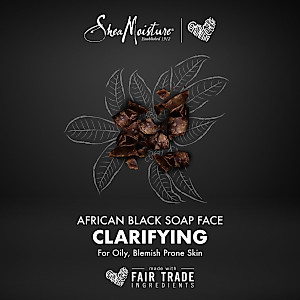 SheaMoisture African Black Soap Problem Skin Facial Mask, 4 Ounce