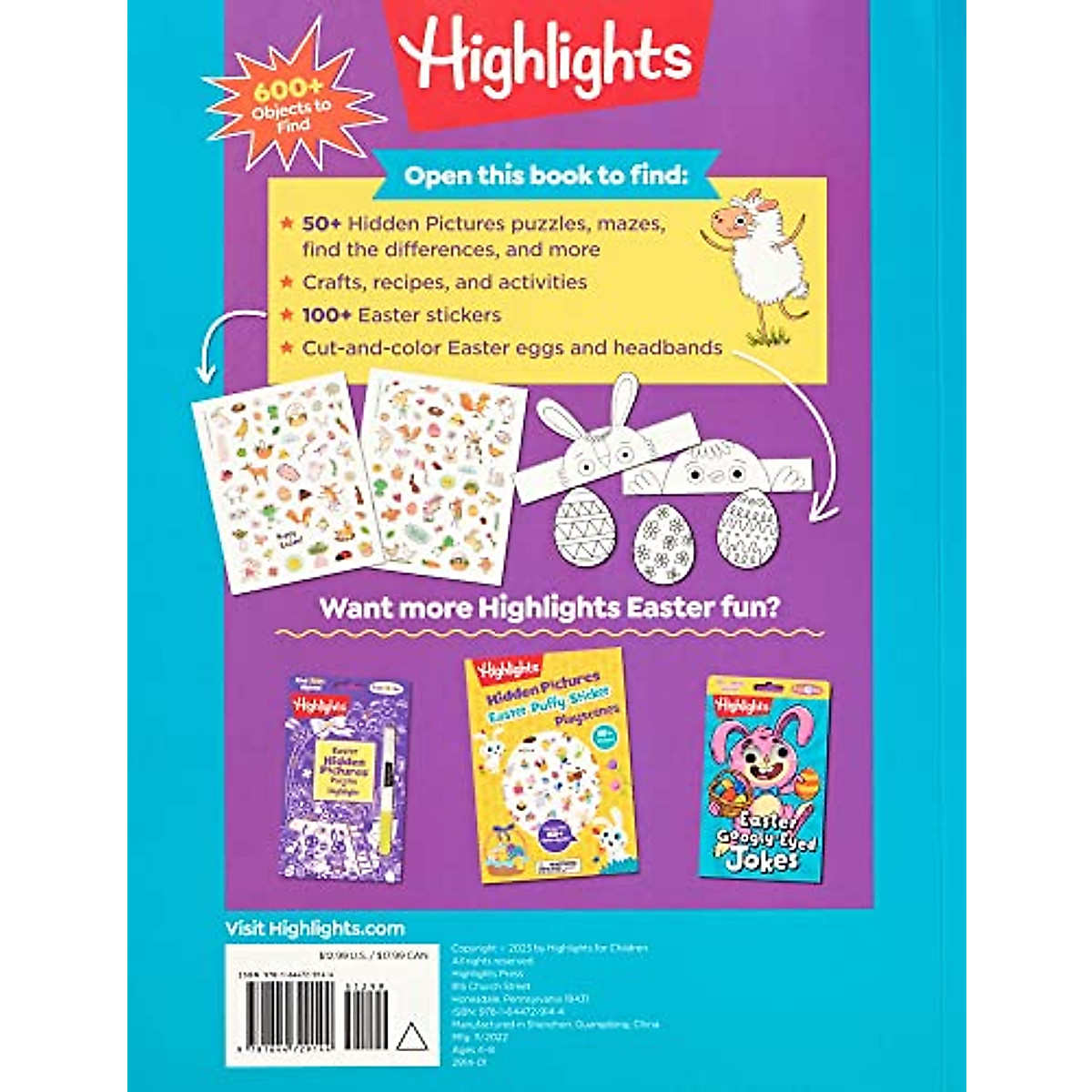 Easter Puzzles Deluxe (Highlights Hidden Pictures)