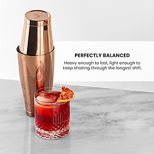 A Bar Above Professional Boston Shakers Set, 18oz and 28oz, Weighted Cocktail Shaker Set, for Bartenders, Pro Bar Shaker, Made from Premium Stainless Steel 304, Essential Bars Tools for Drink Making