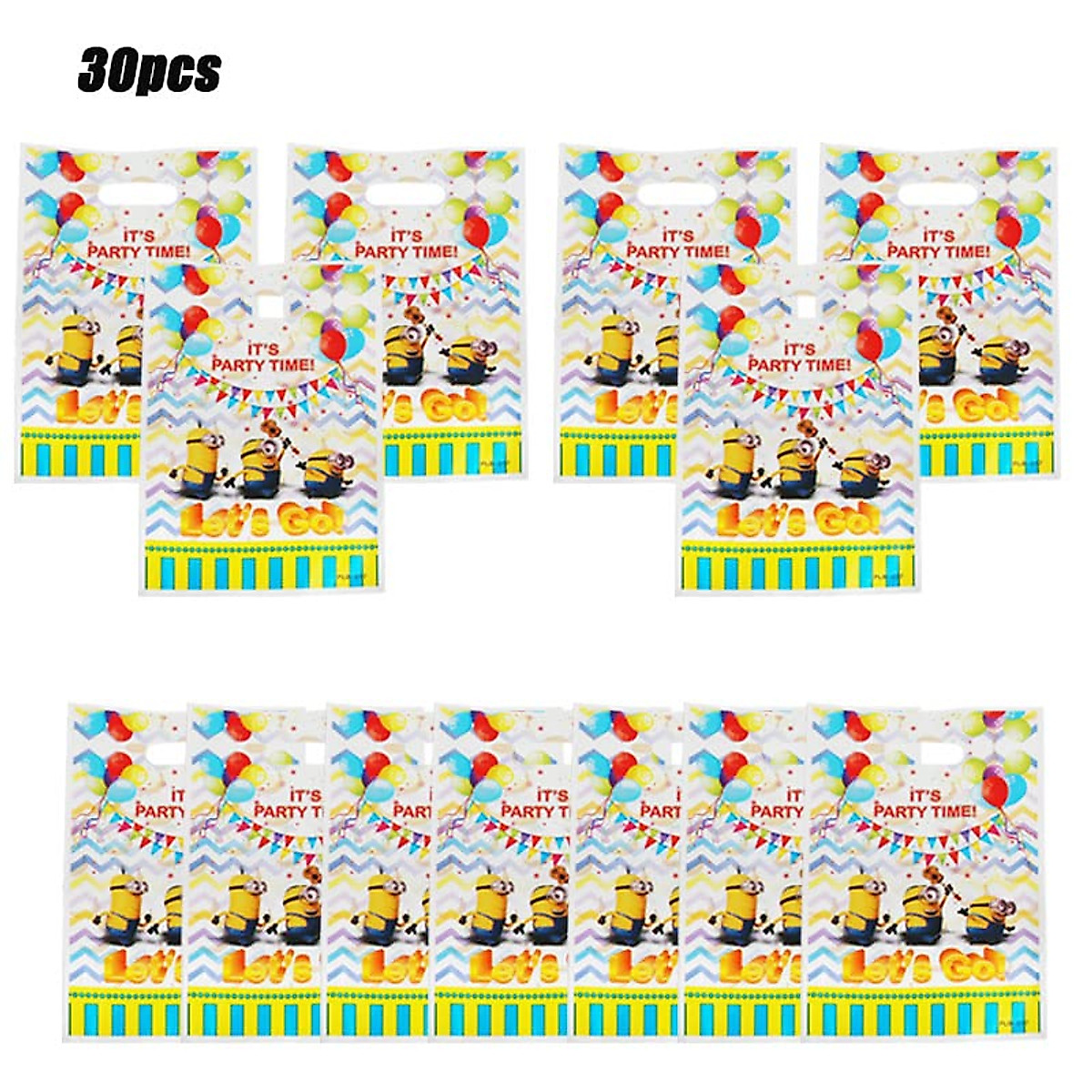 30 Pcs Party Gift Bags for Themed Birthday Decorations, Gift Bags for Kids Birthday Party, Candy Bag Gift Bags