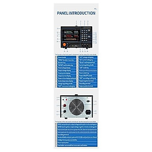 Arionyx Laboratory Programmable DC Power Supply RS485 Series 15V 20V 30V 200V 300V 400V 500V 800V Adjustable 20A 30A 50A 60A Programmable DC Power Supply Variable(800V 6A RS485)