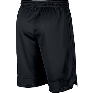 Nike Dri-FIT Icon, Men's basketball shorts, Athletic shorts with side pockets, Black/Black/White, M-T