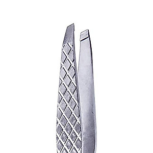 Revlon Eyebrow Hair Removal Tweezer, Men's Series, High Precision Tweezers for Men, 60% Larger Grip, Stainless Steel (Pack of 1)