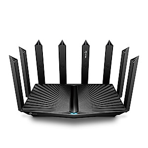 TP-Link - Archer AXE7800 Tri-Band Wi-Fi 6E Router - Black (Renewed)