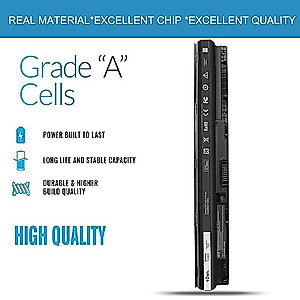 40WH M5Y1K Battery 14.8V for Dell Inspiron 14 15 17 5000 3000 Series 5559 5558 3551 3451 3558 i3558 3567 5755 5756 5458 5759 5758 5759 GXVJ3 453-BBBQ WKRJ2 VN3N0 HD4J0 991XP P63F P47F P51F P52F P64G