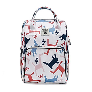 UARERISE Diaper Bag Backpack,Maternity Mummy Travel Backpack,Baby Care Nappy Bag Large capacity and Multifunction (Style 4)