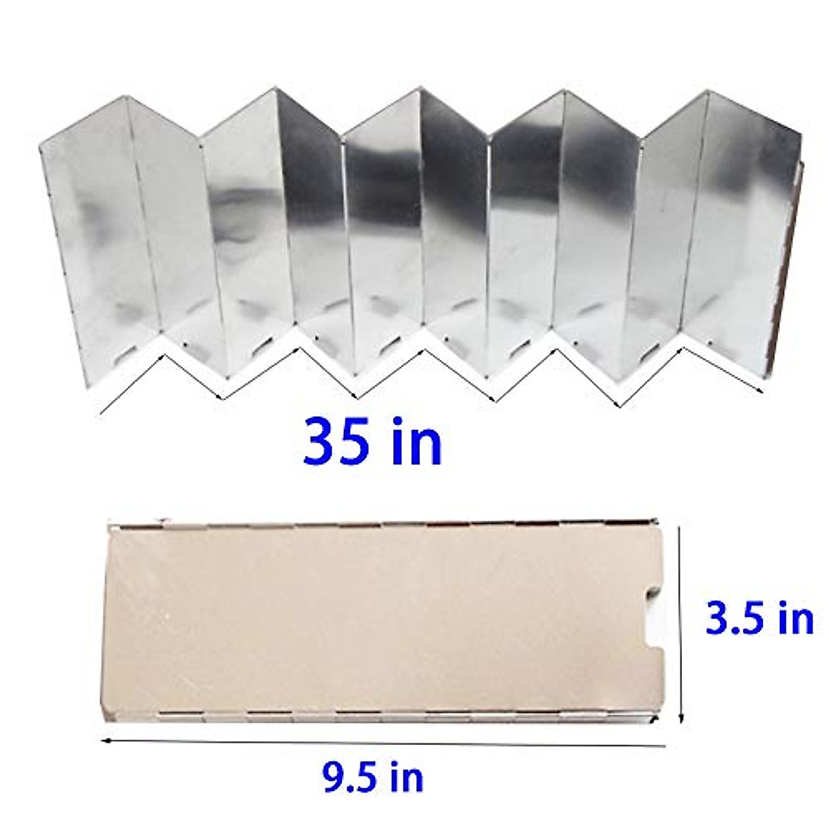 Smokitcen Adjustable Heat Focusing Reflector for Round Natural Gas and Propane Patio Heaters