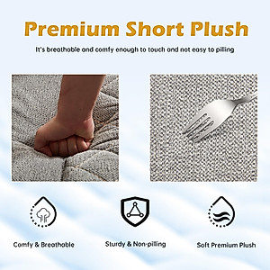 ANJ Classic Power Recliner Chair, Overstuffed Electric Recliners with USB Type-C Port Double Layer Backrest and Cup Holders, Comfy Reclining Single Sofa for Living Room