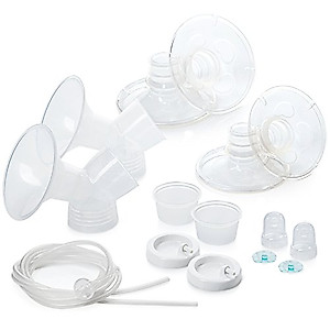 Evenflo Feeding Replacement Parts Breastfeeding Kit for Hospital Strength Advanced Double Electric Breast Pump