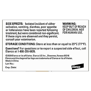 Elanco Tapeworm Dewormer (praziquantel tablets) for Dogs, 5 Count (Pack of 1) Praziquantel Tablets for Dogs and Puppies 4 Weeks and Older