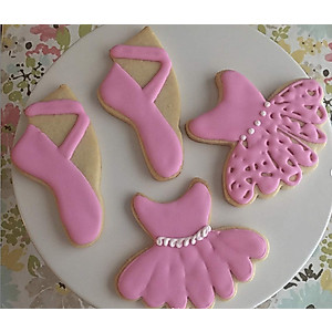 Ballet Slipper Cookie Cutter 4.5" Made in USA by Ann Clark