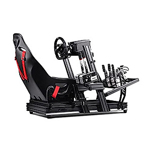 Next Level Racing F-GT Elite Aluminum Simulator Cockpit - Wheel Plate Edition (NLR-E001)