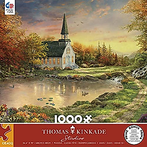 Ceaco - Thomas Kinkade - Chapel of Reflection - 1000 Piece Jigsaw Puzzle