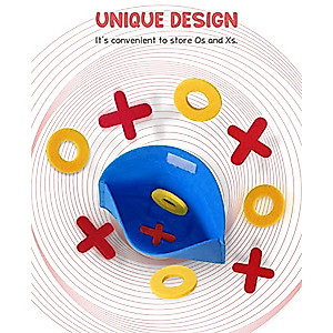 JoyCat Tic Tac Toe Strategic Board Game for Kids and Family,Birthday Party Favors,Classic Educational Toys for Goodie Bag Stuffers,Gifts for Students with Envelope,Easy to Store(Bulk Pack of 30)