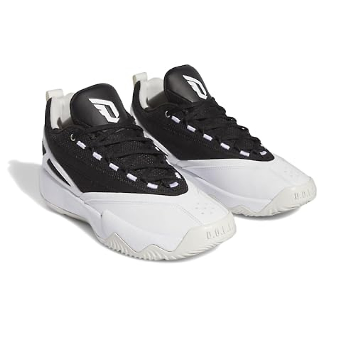 adidas Dame Certified 2 White/Black/Orbit Grey Men's 15 Medium
