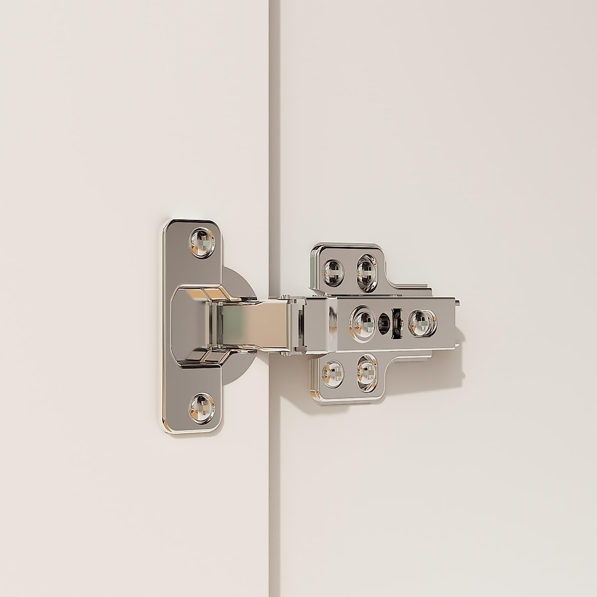 AIEGLE 3 Doors Wardrobe Armoire Closet, Large Freestanding Armoire Wardrobe Cabinet with Shelves & 2 Hanging Rod, Bedroom Wood Clothes Storage Cabinet Organizer, White (47.2" W x 19.7" D x 70" H)