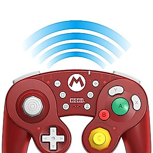 Nintendo Switch Wireless Battle Pad (Mario) Gamecube Style Controller - Nintendo Switch