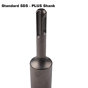 Dalekay SDS Plus Ground Rod Driver for 5/8 Inch and 3/4 Inch Ground Rods, Fit All SDS-Plus Rotary Hammer Drills 13/16 Inch InchX 6-11/16 Inch Inch(20X170mm)